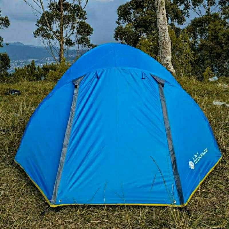 Jual Tenda camping double layer LWY compass kapasitas 4 orang ...