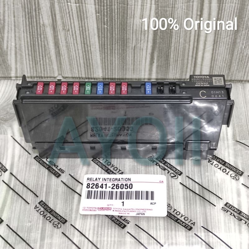 Jual Relay Integration No.2 Toyota Hiace Commuter 82641-26050 Original ...