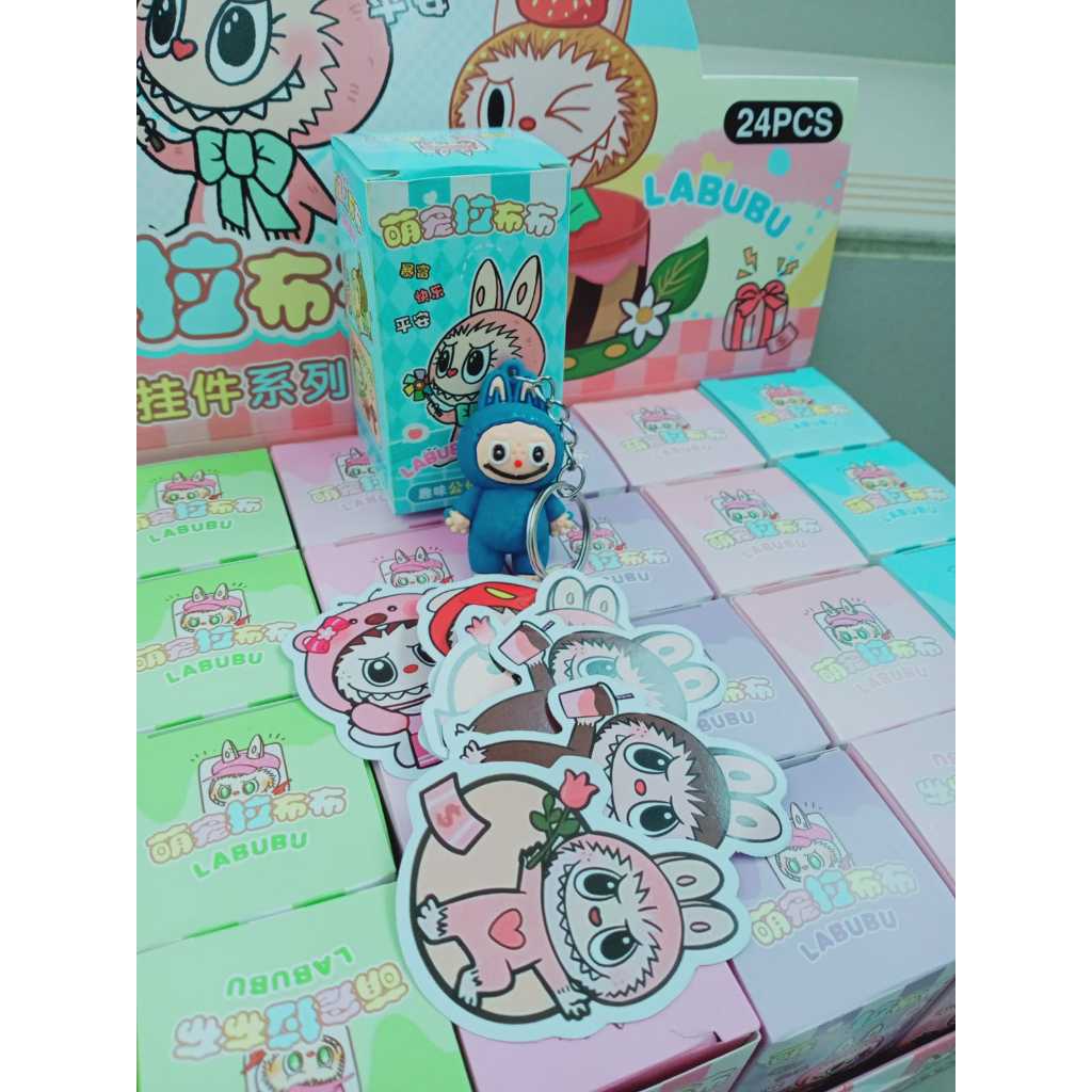 Jual LABUBU MACARON MISTERI BOX ORIGINAL GANTUNGAN KUNCI GANCI VIRAL ...