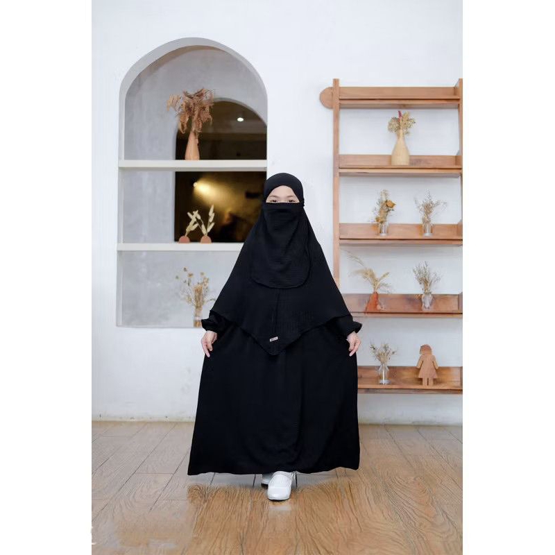 Jual Gamis syar'i kids cadar terbaru premium utuk anak usia 6/12 taun ...