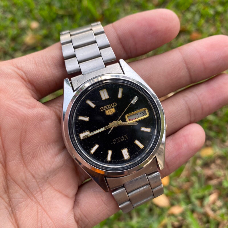 Jual jam tangan Seiko 5 Automatic vintage pria jadul kuno antik | Shopee Indonesia