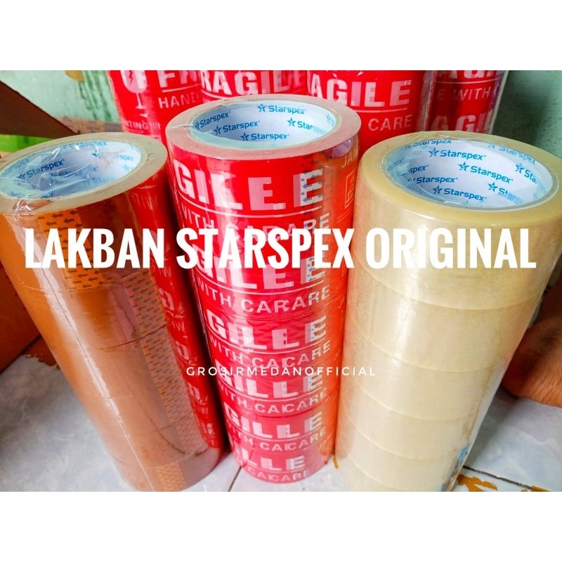 Jual STARSPEX PER BIJI - LAKBAN KUAT BERKUALITAS 45 X 90 YARD - READY ...