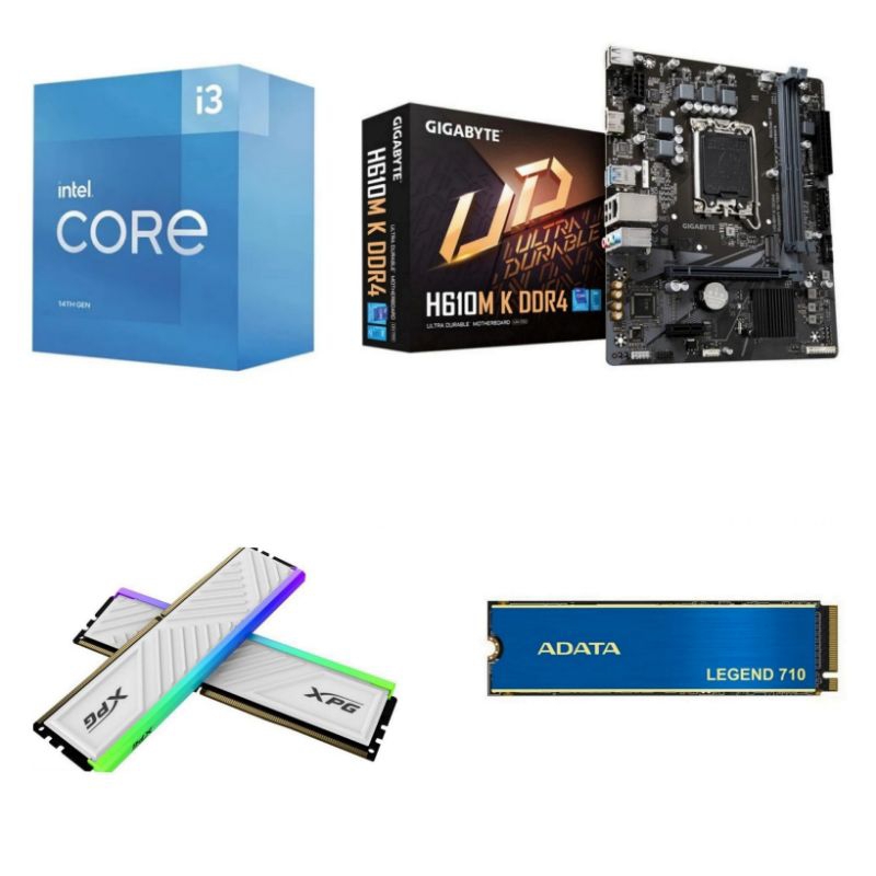 Jual Paket Processor Gaming Intel Core i3 14100 / i3 14100F Box Gen 14 ...