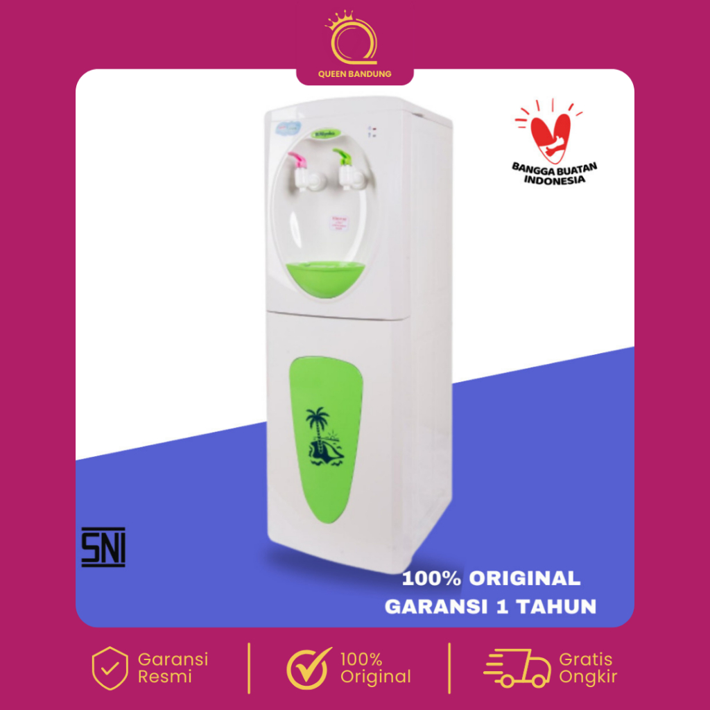 Jual Miyako Dispenser Berdiri WD-389 HC Dispenser Galon Atas Hot & Cool ...