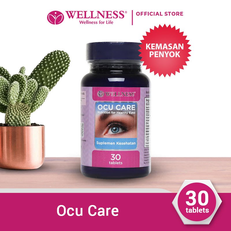 Jual Wellness Ocucare - 30 Tablets [Kemasan Penyok] | Shopee Indonesia