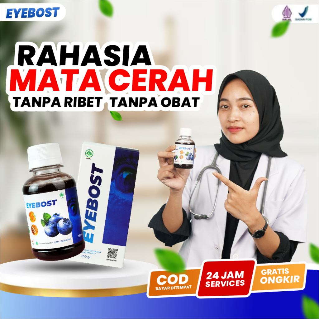 Jual Eyebost Madu Vitamin Kesehatan Mata Herbal Lebih Ampuh Membantu ...