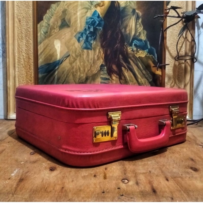 Jual Tas koper Merk KLM vintage jadul antik lawas kuno | Shopee Indonesia