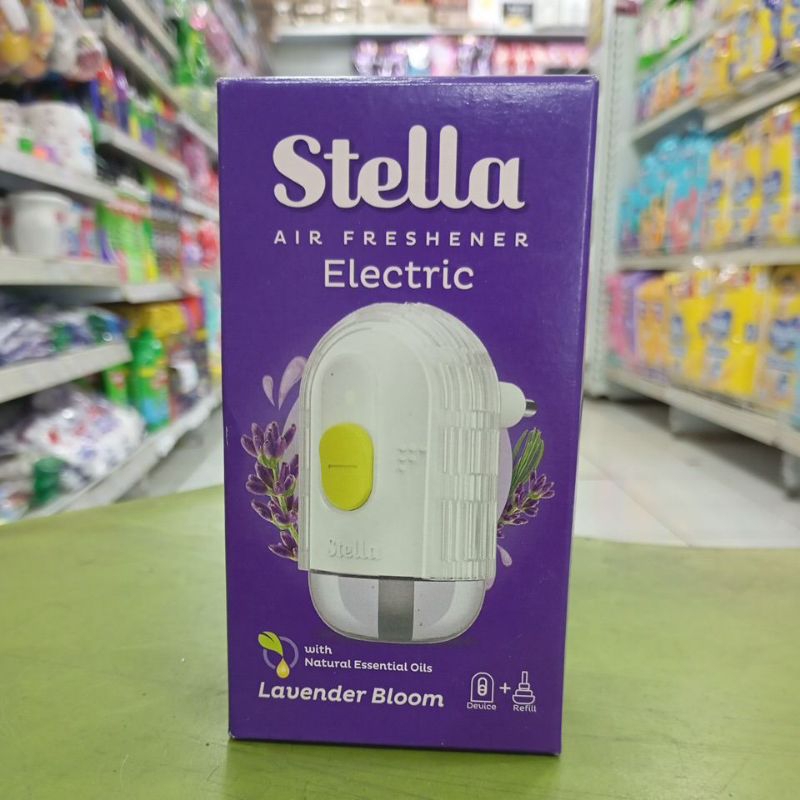 Jual STELLA Electric Set Lavender 25ml/ Stella Air Freshner Electric ...