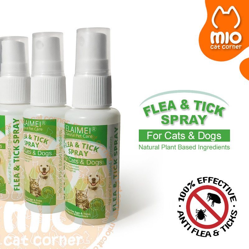 Jual ELAIMEI Spray Anti Kutu Caplak Tungau Kucing Anjing Cat Dog ...