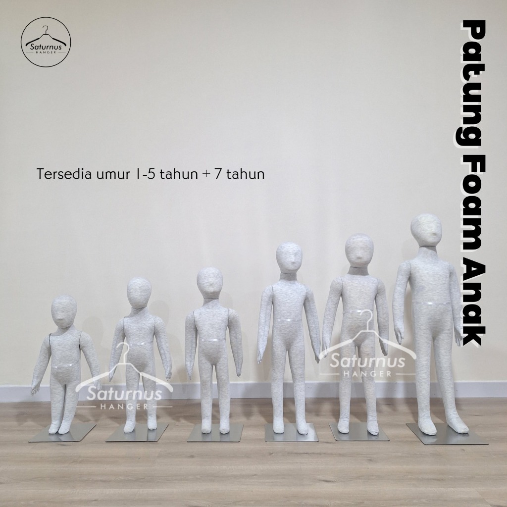 Jual Patung Manekin Full Body Foam Anak Manekin Foam Busa Manekin Dummy ...