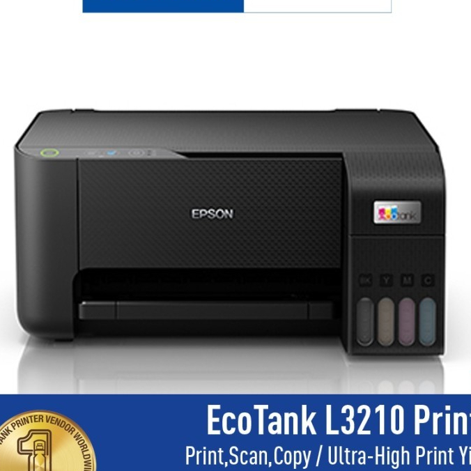 Jual Printer Epson L3210 A4 ECOTANK All in One InkTank (Print,Scan,Copy) | Shopee Indonesia