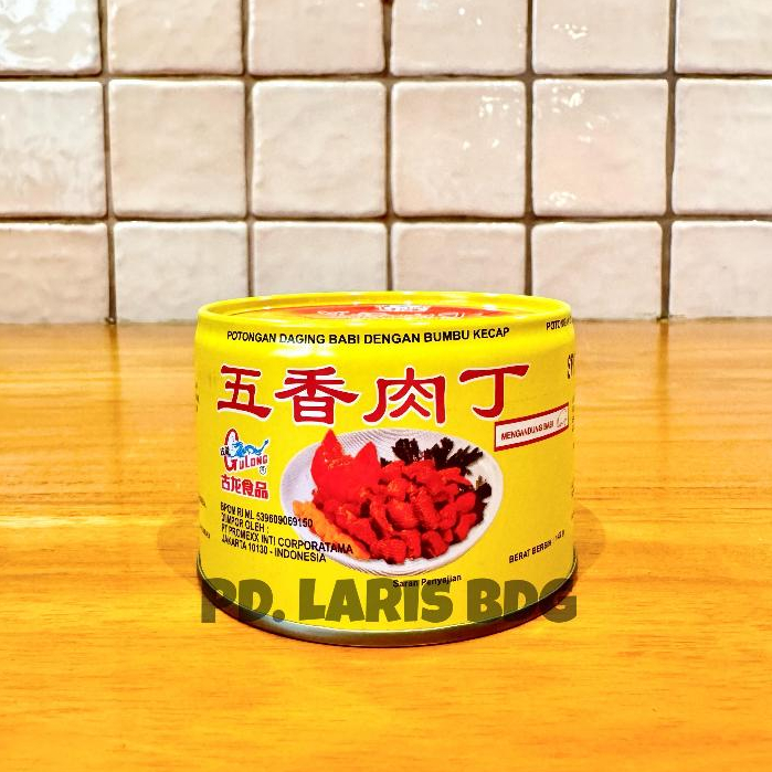Jual GULONG SPICED PORK CUBES 142GR ( BAK TING / BABI DENGAN BUMBU ...