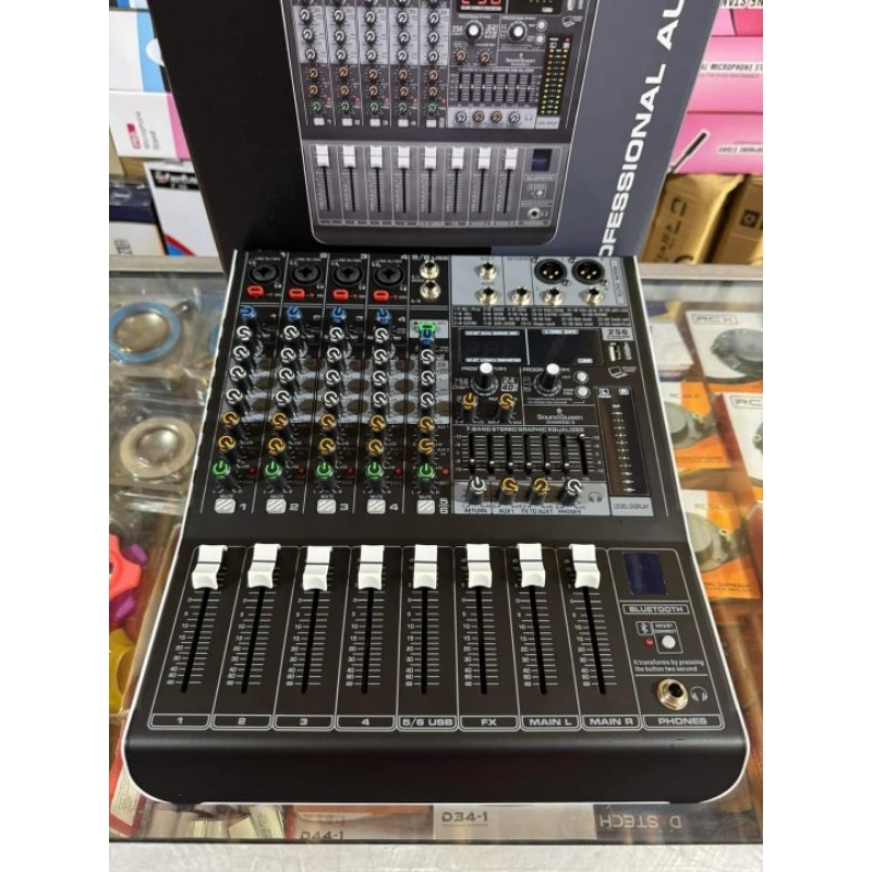 Jual mixer soundqueen diamond/lion 6/8/10/14 original COMPRESS | Shopee ...