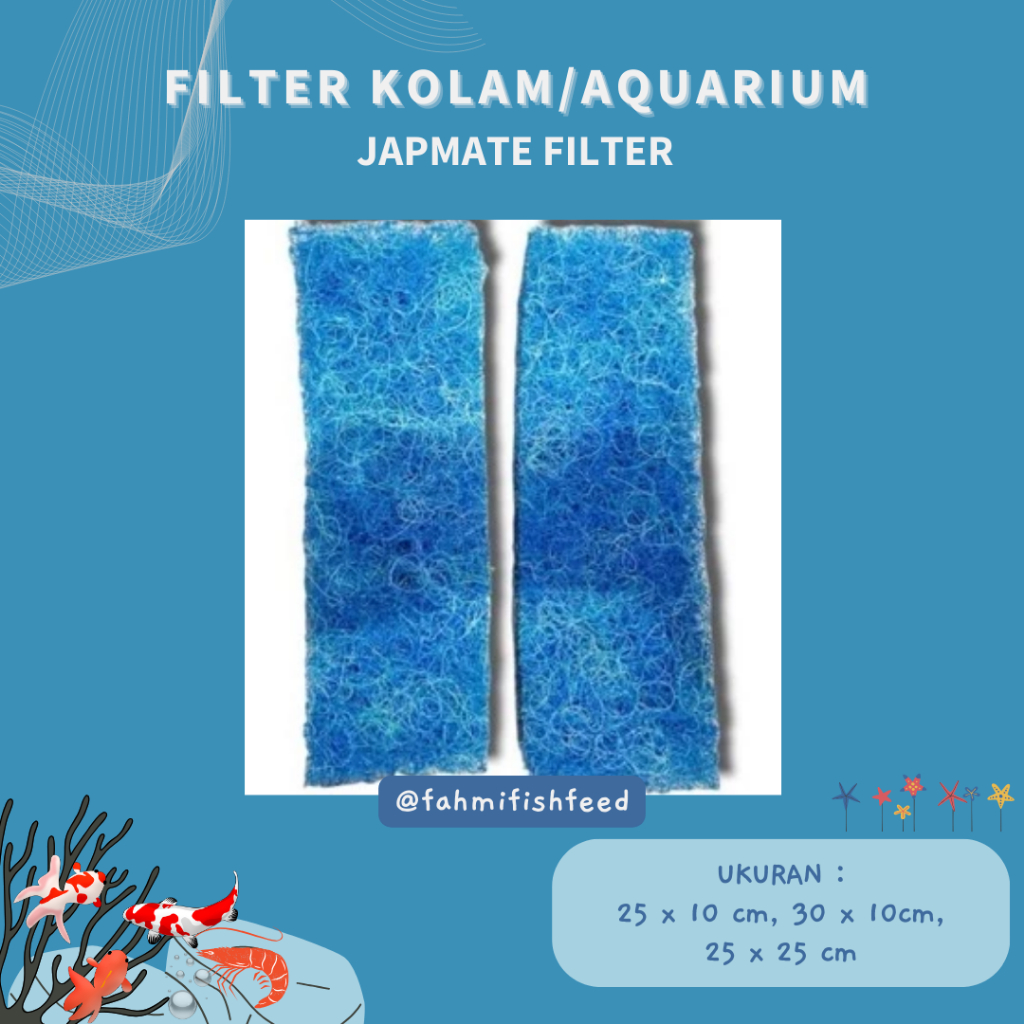 Jual Media Filter JAPMATE FILTER 10x30 dan 10x25 dan 25x25 Filter ...