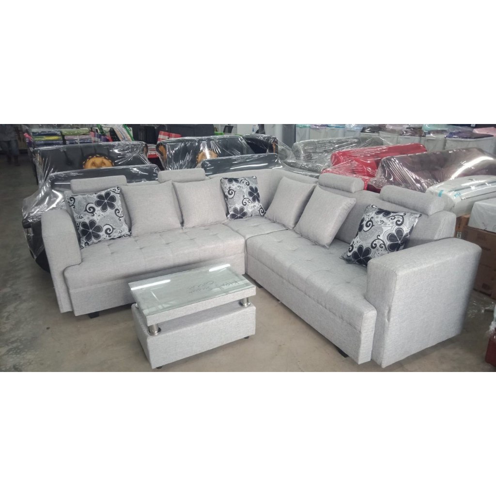 Jual Sofa Minimalis Sudut Sofa L Minimalis (baca deskripsi sebelum ...
