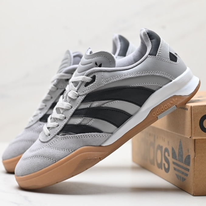 Jual Sepatu Adidas Predator Mundial Crystal Grey White Gum Original ...