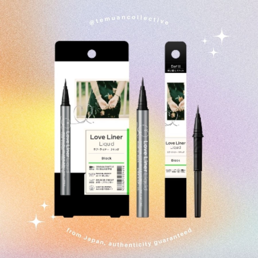 Jual Love Liner Japan Liquid Eyeliner - Reusable Waterproof Eye Liner ...
