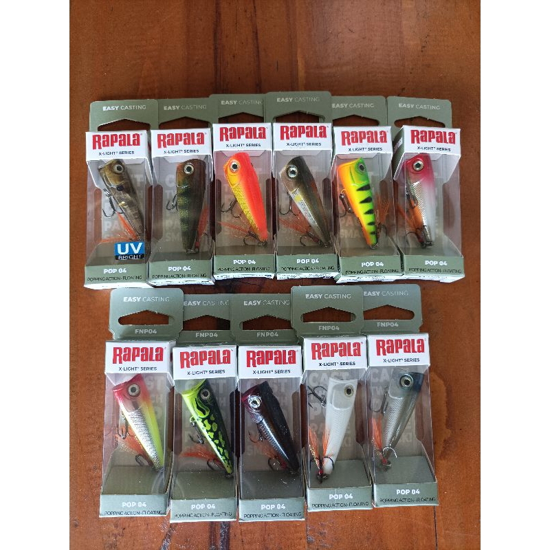 Jual UMPAN CASTING RAPALA X-LIGHT POPPER ORIGINAL UNTUK ULTRA LIGHT CASTING | Shopee Indonesia