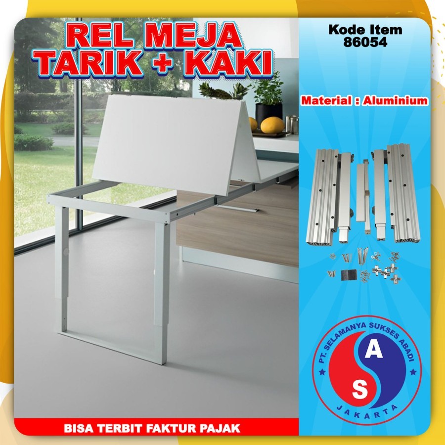 Jual Table Extending Rel Extendable Table Full Out Meja Tarik 8004 ...