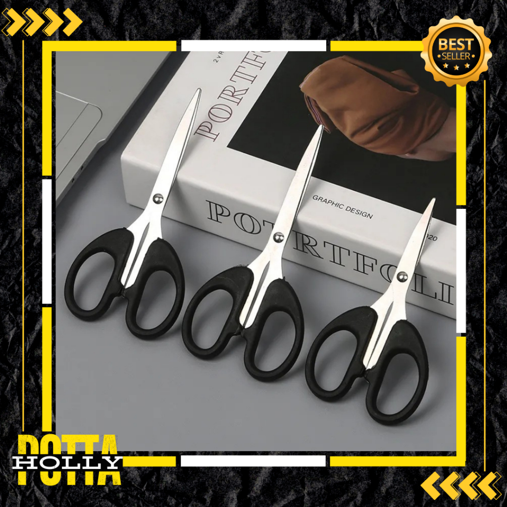Jual POTTAHOLLY Gunting Kantor Rumah Tangga Serbaguna Scissors / Alat ...