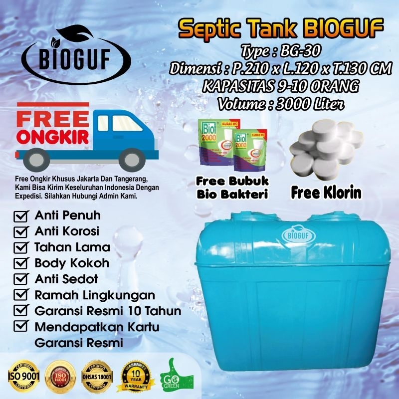 Jual Septic Tank bio septic tank biotank BioTech 3000 liter | Shopee ...