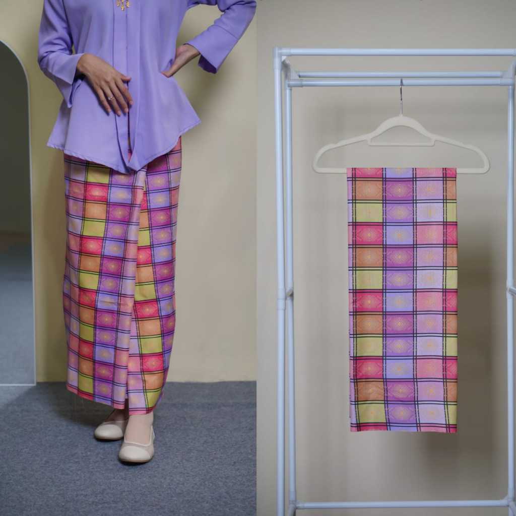 Jual SARUNG BUGIS KOTAK KADEI Asli Sutra Makassar - Tenun Sengkang KDI ...