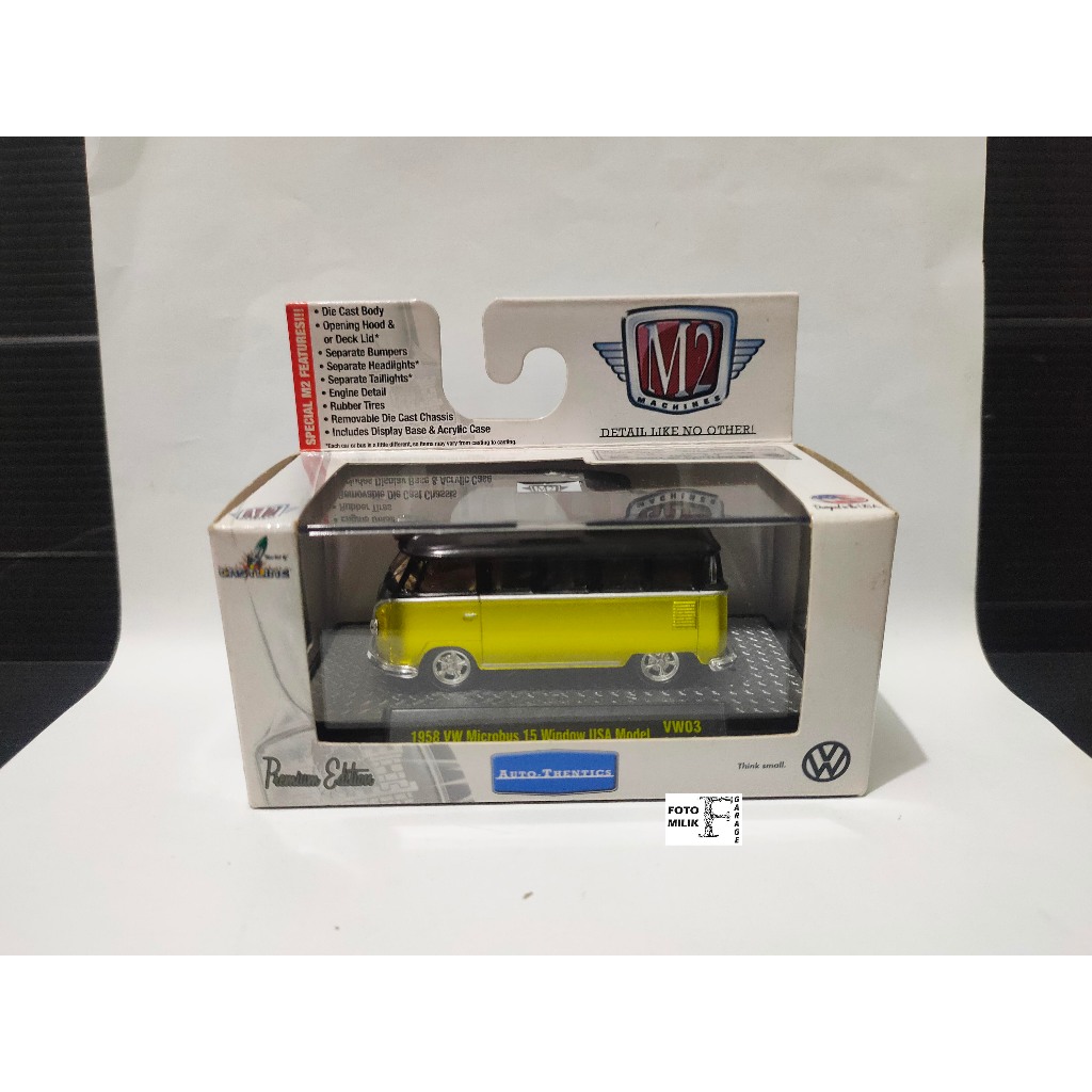 Jual M2 Machines Machine 1958 VW Volkswagen Microbus 25 Window USA ...