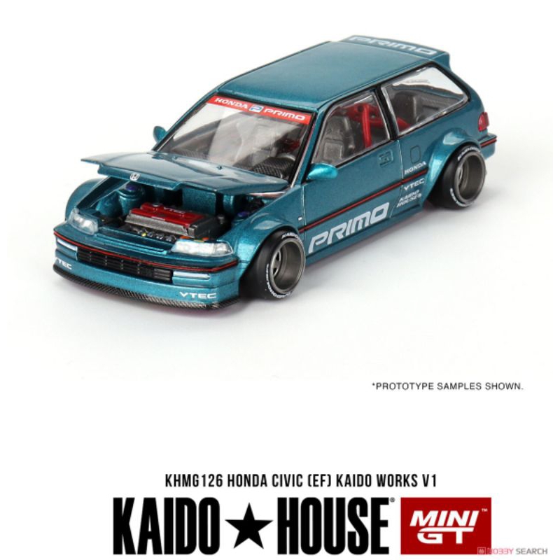Jual Mini gt kaido house civic ef Biru (instock) | Shopee Indonesia