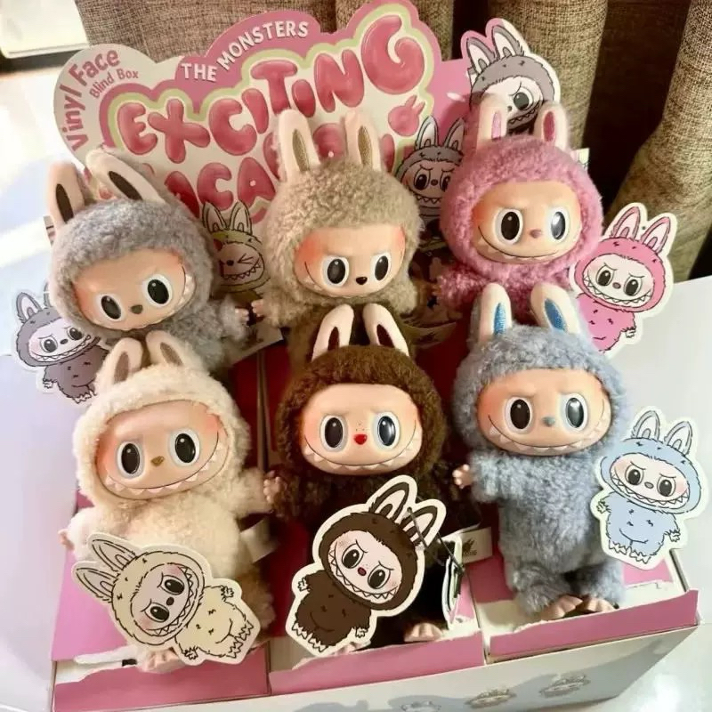 Jual LABUBU Boneka monster lucu LA BU BU ready stock popmart cina ...