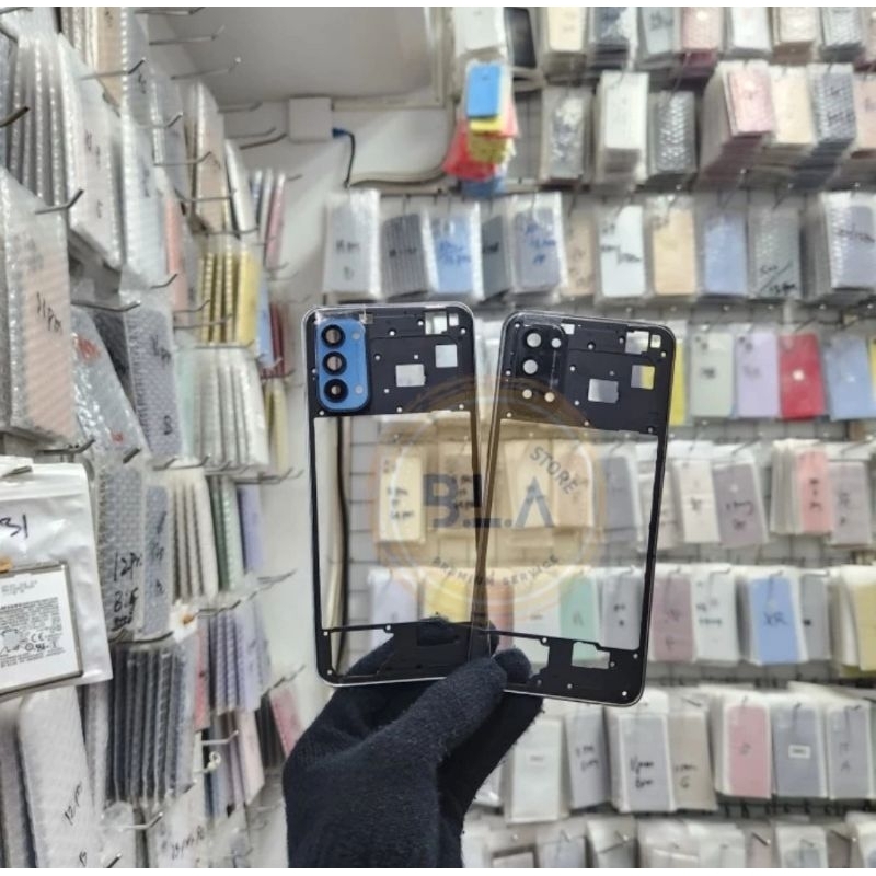 Jual Tulang Tengah Bezel Tutup Mesin Rangka Casing Middle Frame Oppo ...