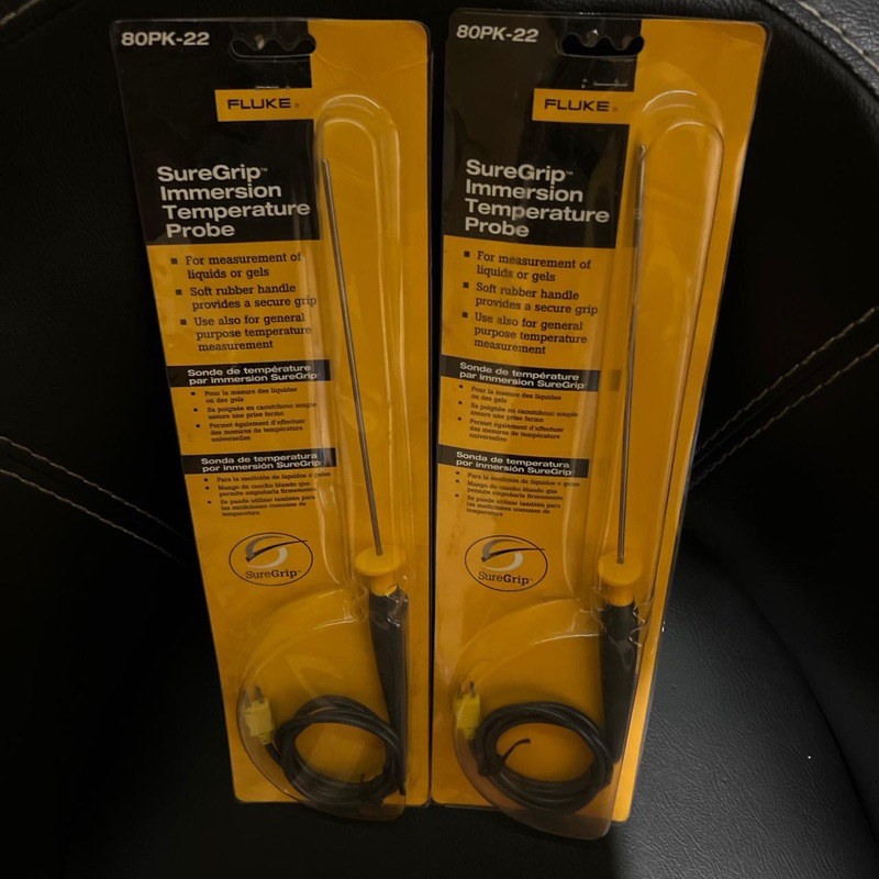Jual Fluke 80PK-22 SureGrip Immersion Temperature Probe Original ...
