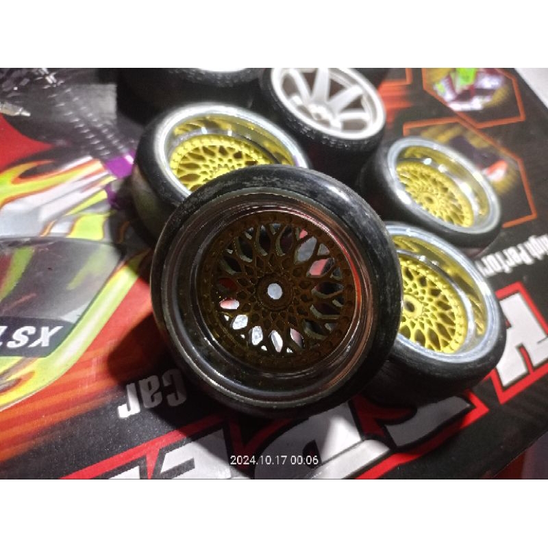 Jual BAN VLEG RC DRIFT 1/10 HEX 12MM | Shopee Indonesia