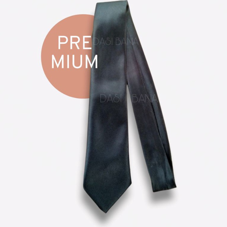 Jual Proses sekarang Dasi Hitam Panjang Polos Dasi Premium Ikat Manual ...