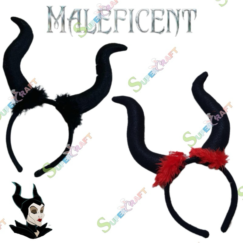 Jual Bando Maleficent Bando Halloween Kostum Maleficent Kostum ...