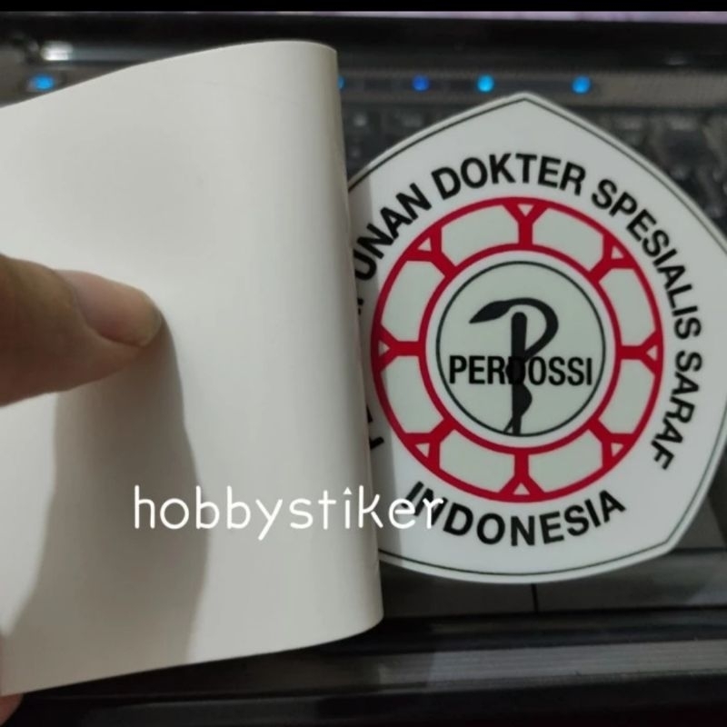 Jual Stiker PERDOSSI perhimpunan dokter spesialis syaraf tempel kaca ...
