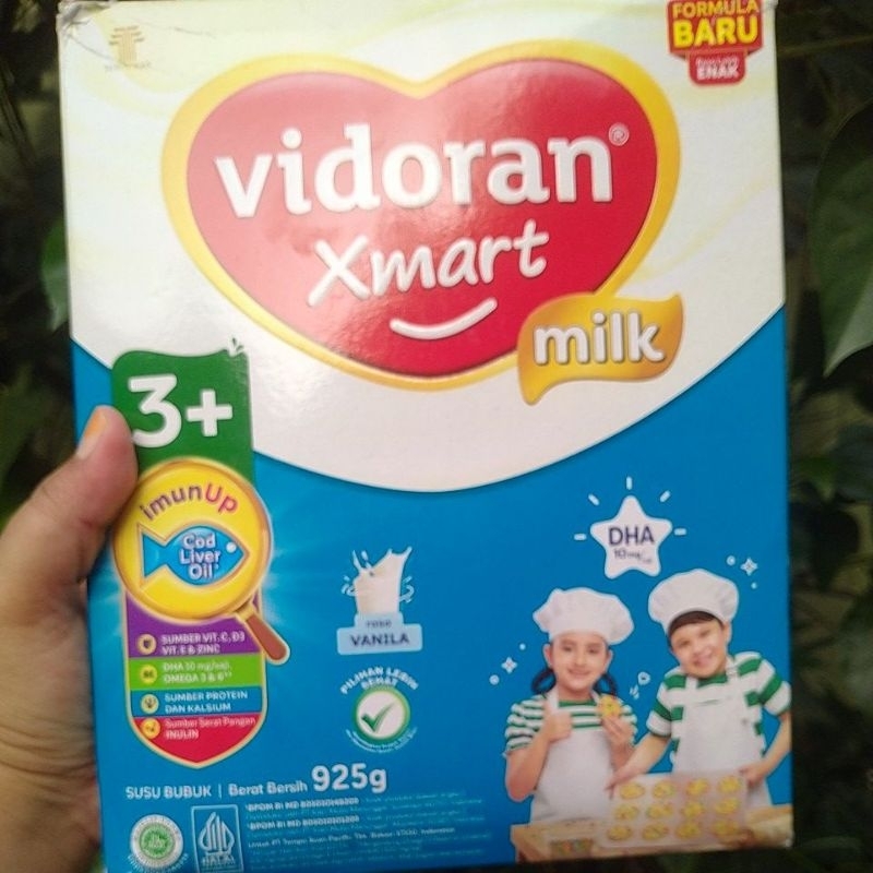 Jual susu Vidoran Xmart 3+ (925g ) | Shopee Indonesia