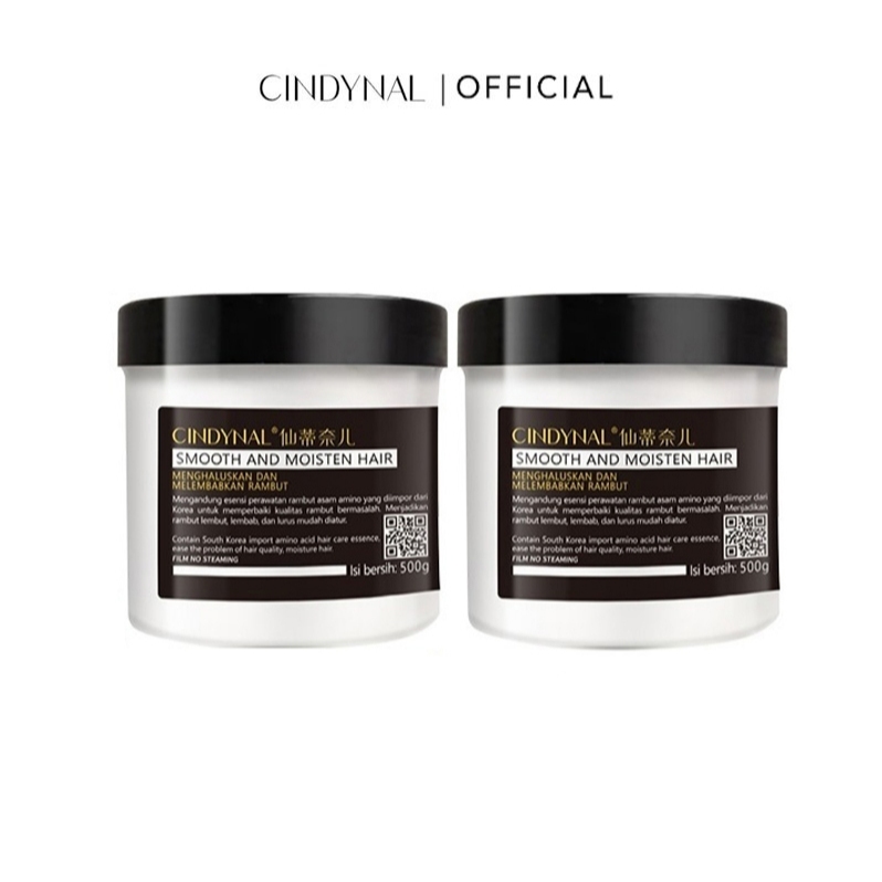 Jual CINDYNAL- Buy 1 Get 1 Hair Mask SMOOTH AND MOISTEN HAIR Film No ...