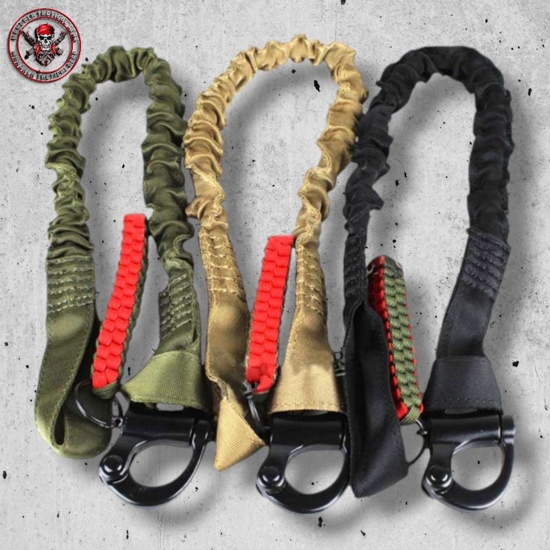 Jual Tactical Quick Release Safety Sling Lanyard | Shopee Indonesia