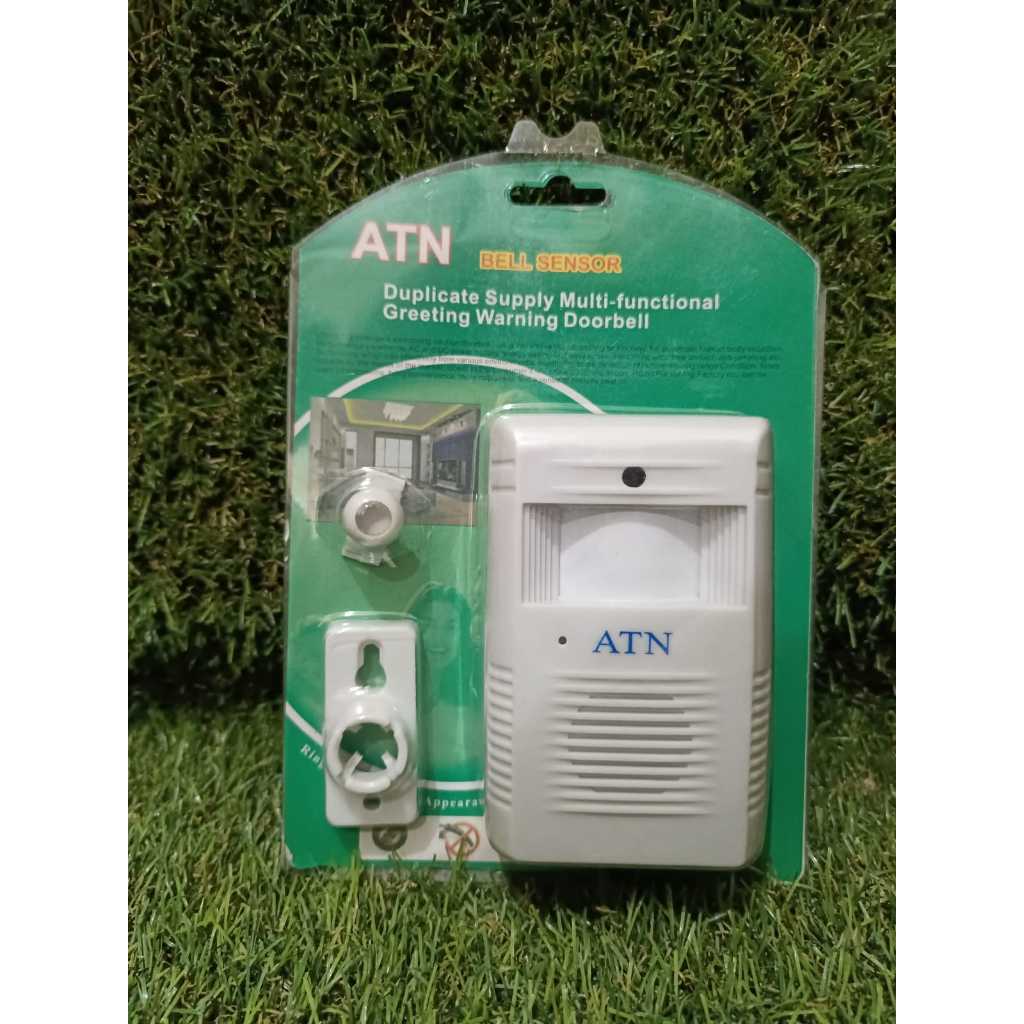 Jual COD-Bel pintu rumah sensor gerak bell alarm tamu welcome ATN ...