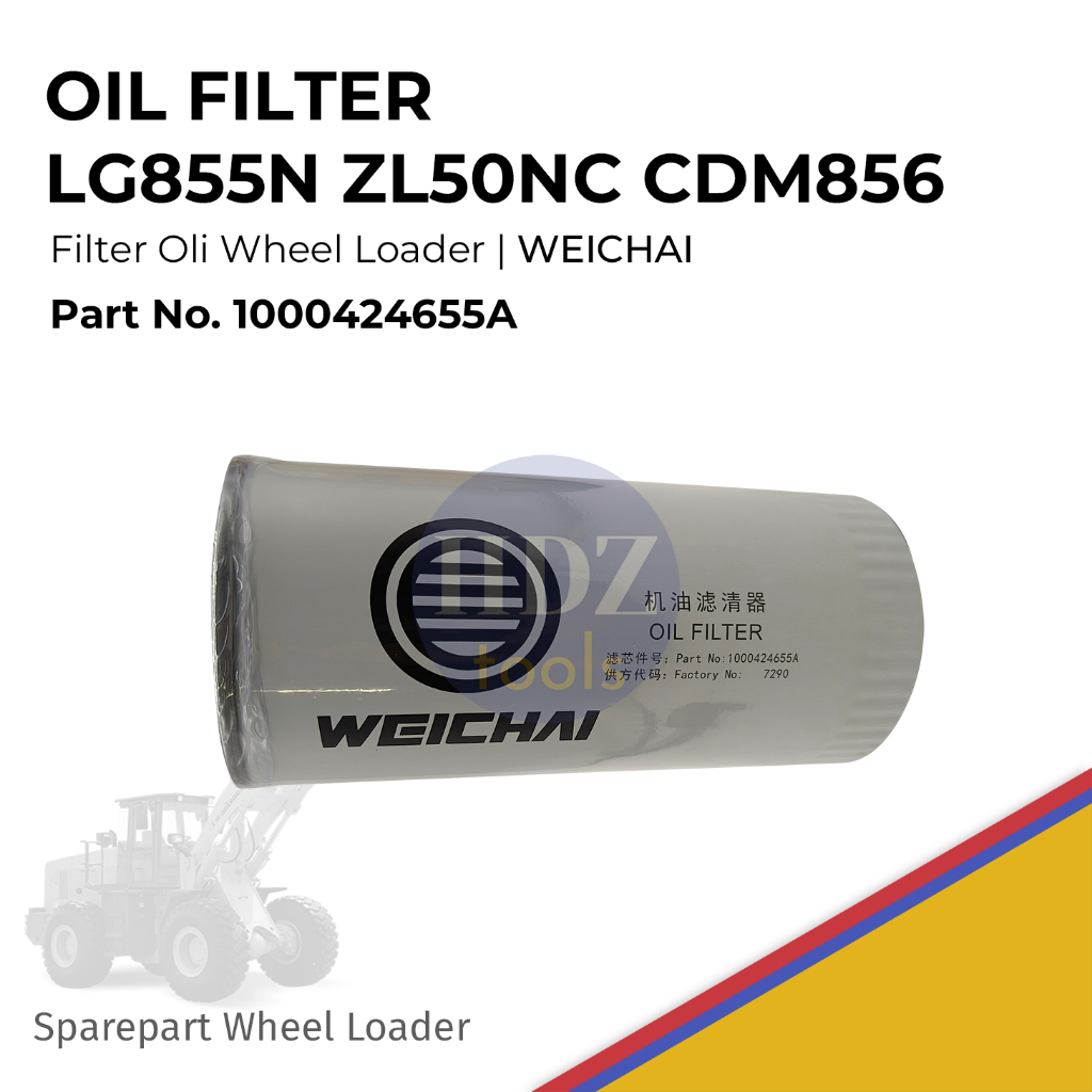 Jual Oil Filter Filter Oli Wheel Loader LG855N ZL50NC CDM856 Part No ...