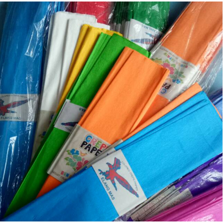 Jual (Lbr) ELANG MAS - Kertas Krep Lembaran Panjang | Shopee Indonesia