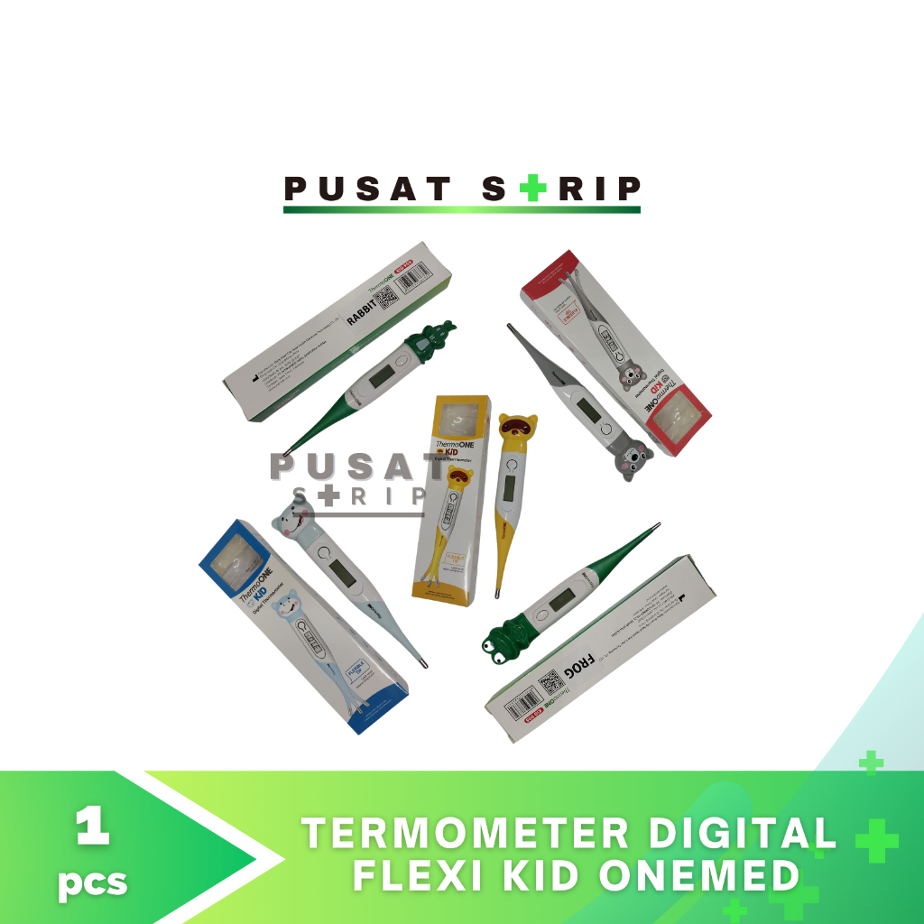 Jual Termometer Digital Flexi Kid Onemed | Shopee Indonesia