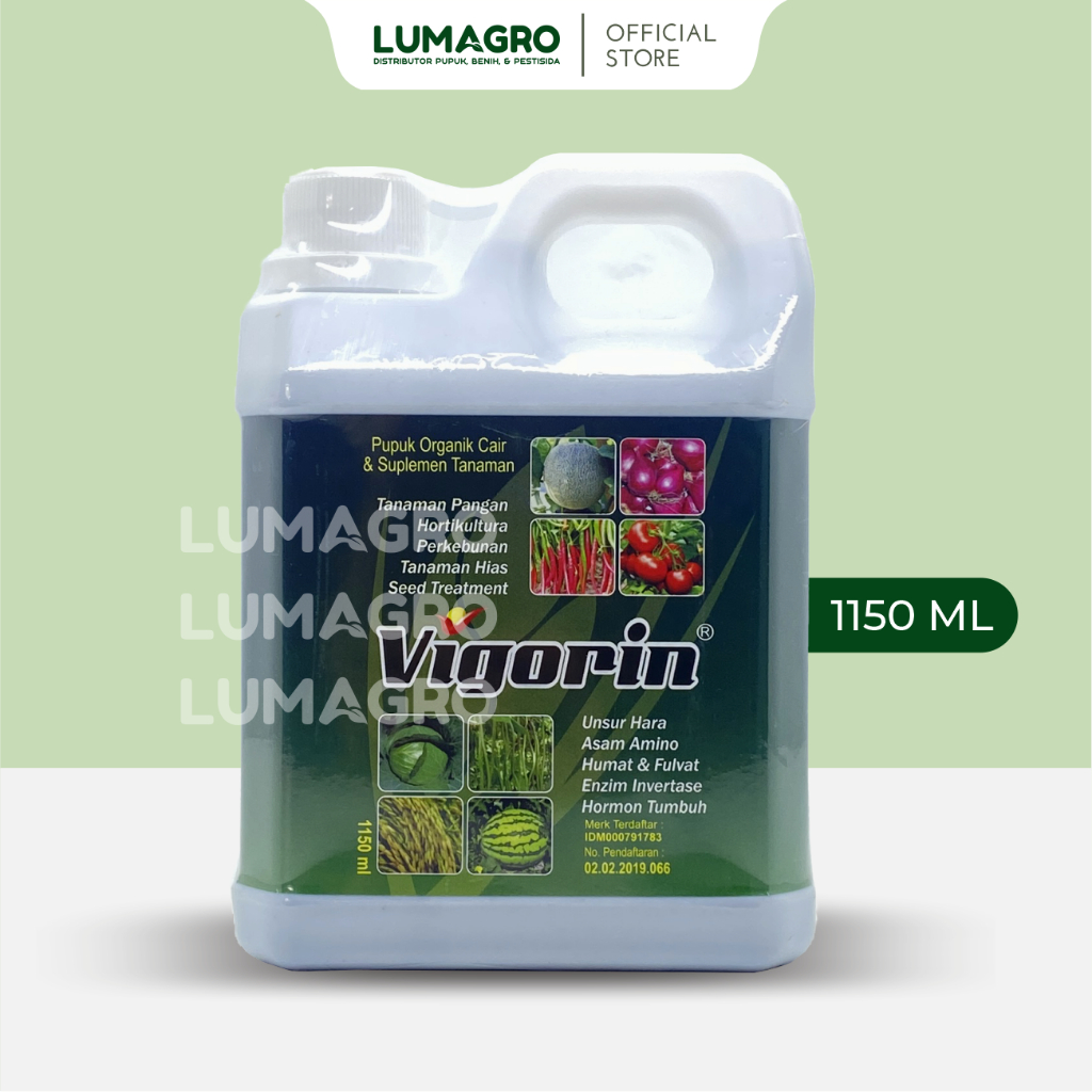 Jual Pupuk Vigorin 1150ml Nutrisi Asam Amino Suplemen Tanaman Anti ...