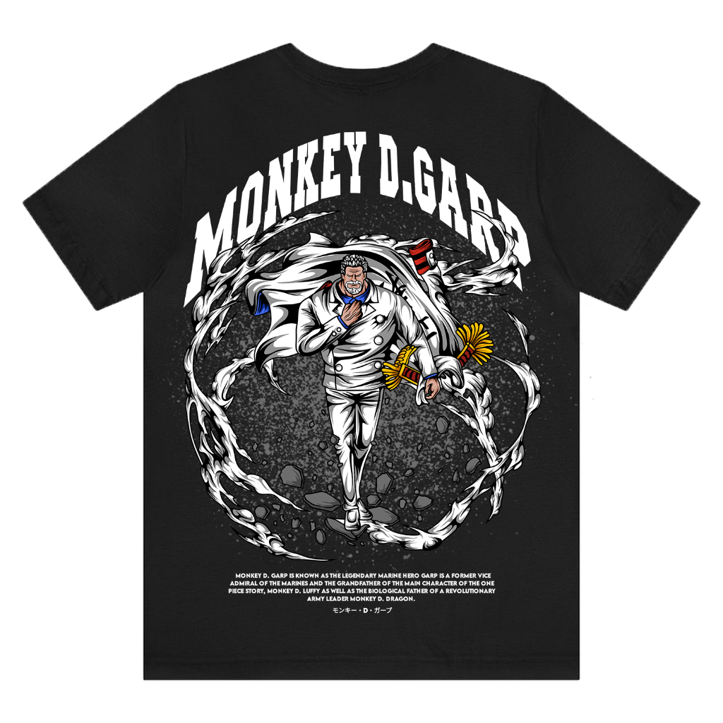 Jual Kaos Anime One Piece Original Monkey D Garp PM.industries PMMDG01 ...