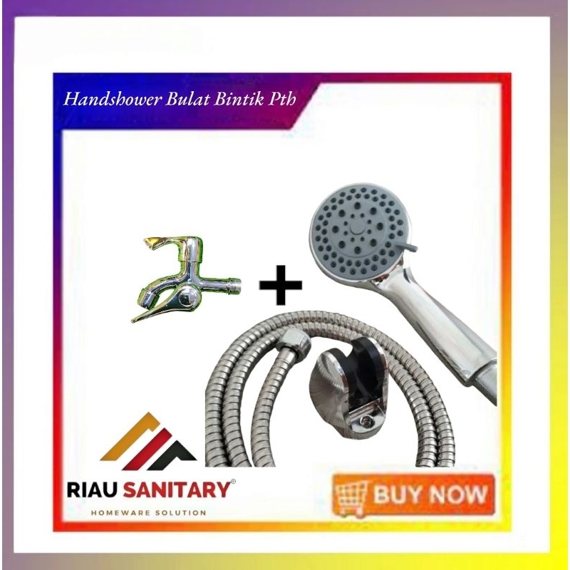 Jual handshower shower mandi handshower set keran handshower bulat ...