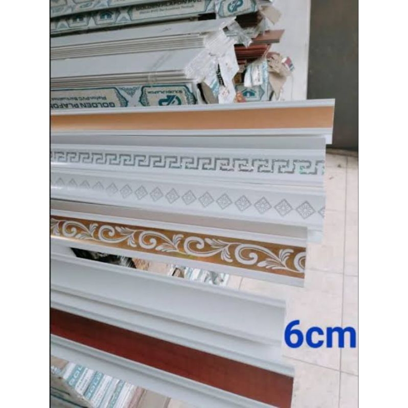 Jual LIS DINDING PVC / LU PVC | Shopee Indonesia