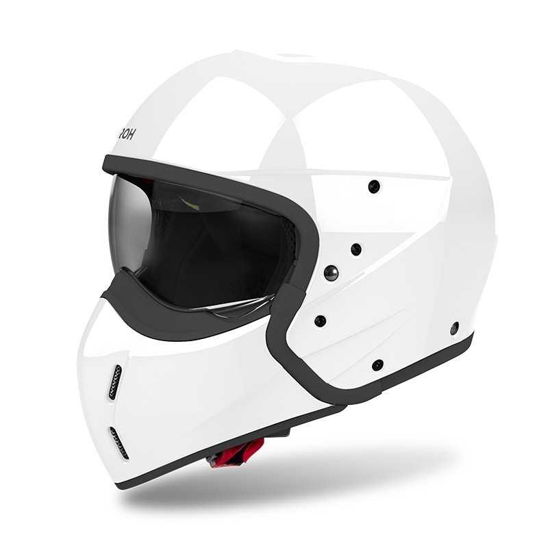 Jual Helm Airoh J110 COLOR WHITE GLOSS Modular | Shopee Indonesia