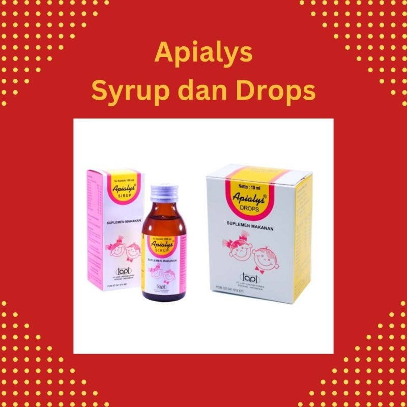 Jual TERMURAH!!! Apialys Drops dan Syrup | Shopee Indonesia