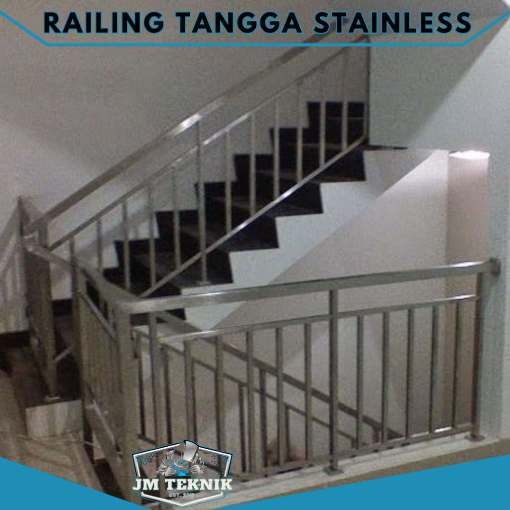 Jual RAILING TANGGA STAINLESS PEMBATAS TANGGA RAILING STAINLESS TANGGA ...