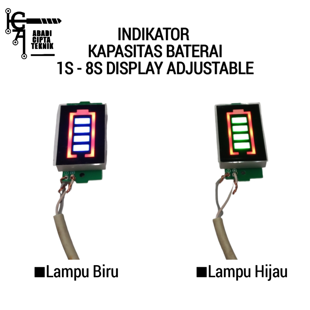 Jual Indikator Kapasitas Baterai 1S - 8S Display Adjustable | Shopee ...